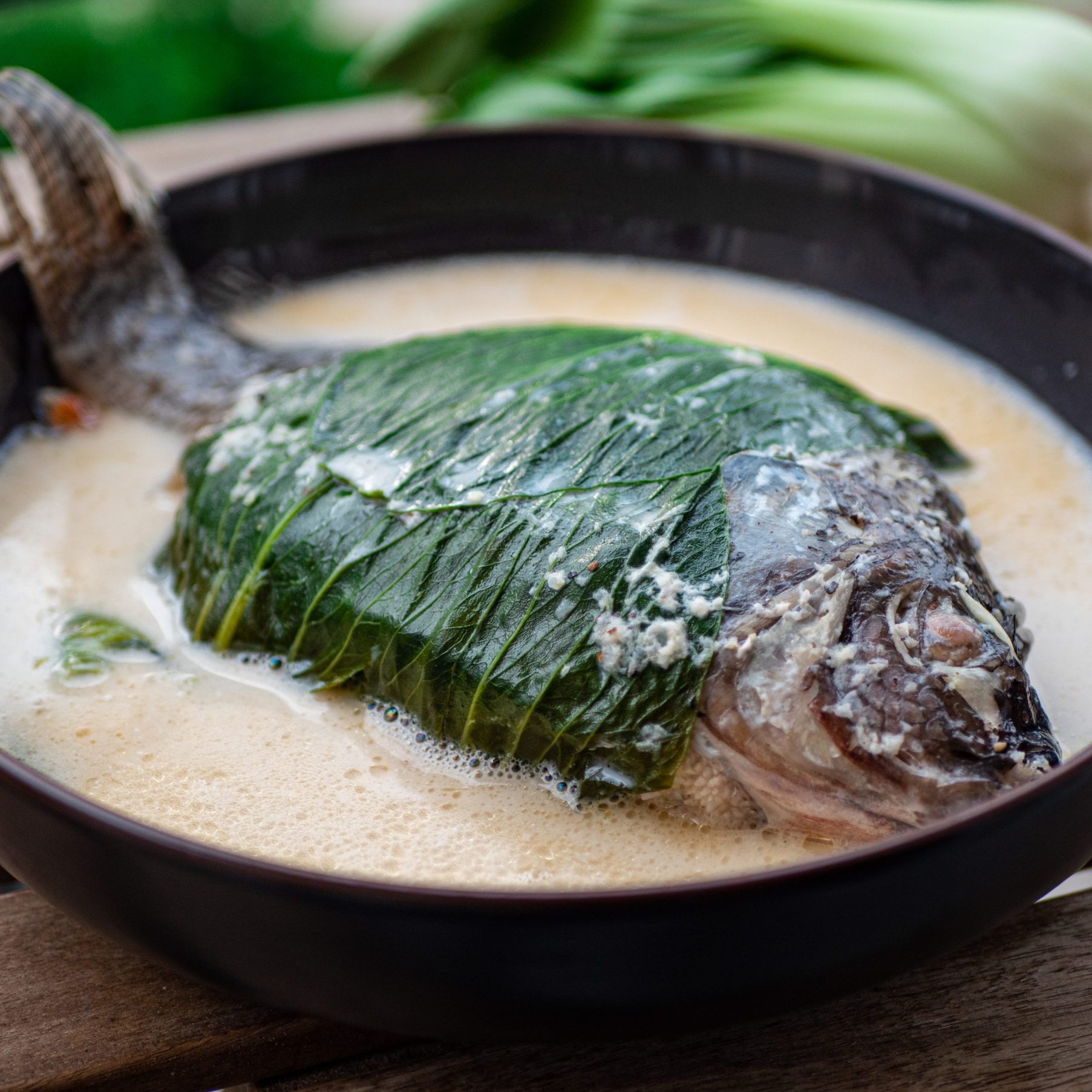 Sinanglay - Tilapia farci au gingembre et à la citronnelle - Recette ...