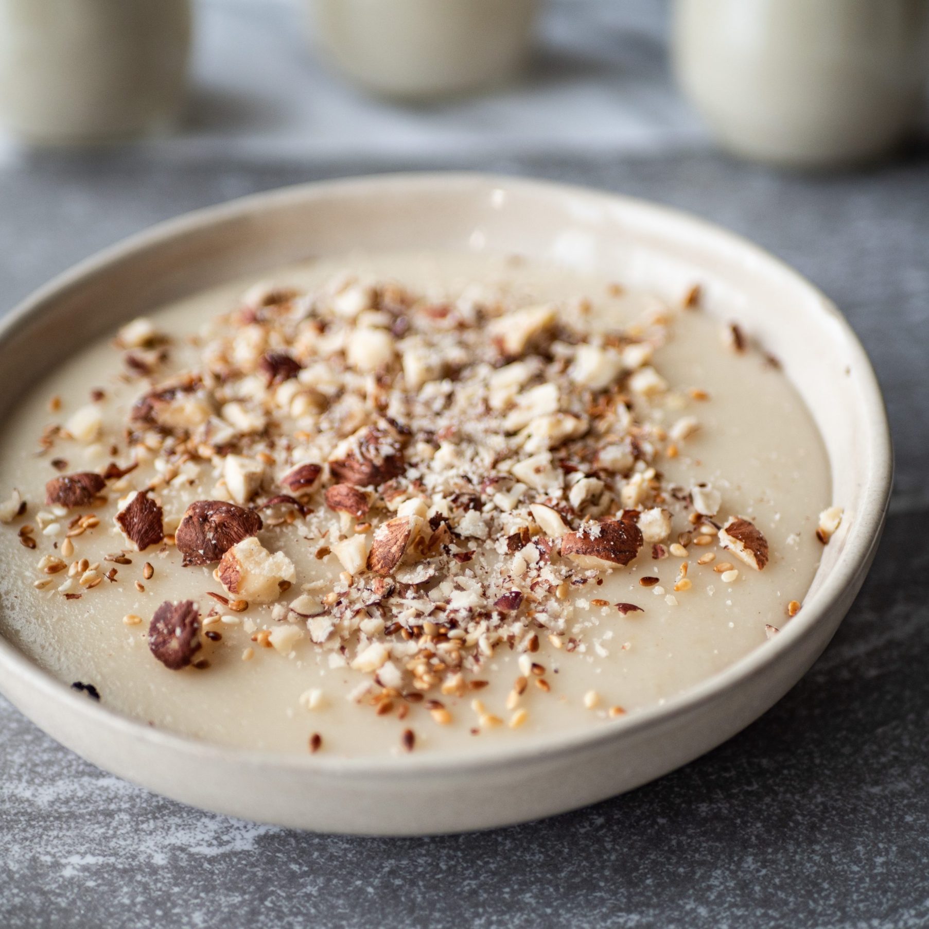 Assida au sésame – assidet jeljlen - Recette de crème de sésame