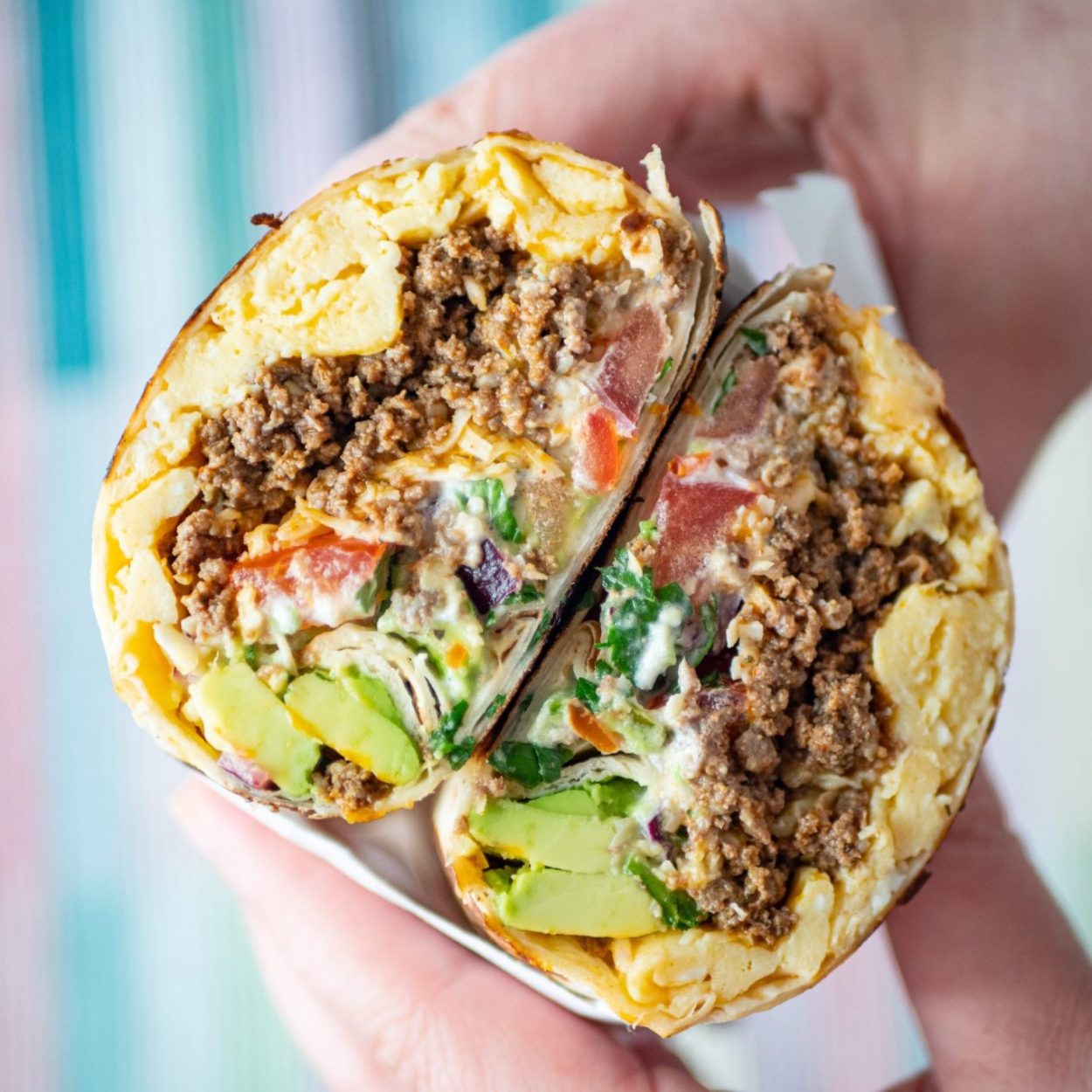 Breakfast burrito - DUMPLINGS & MORE