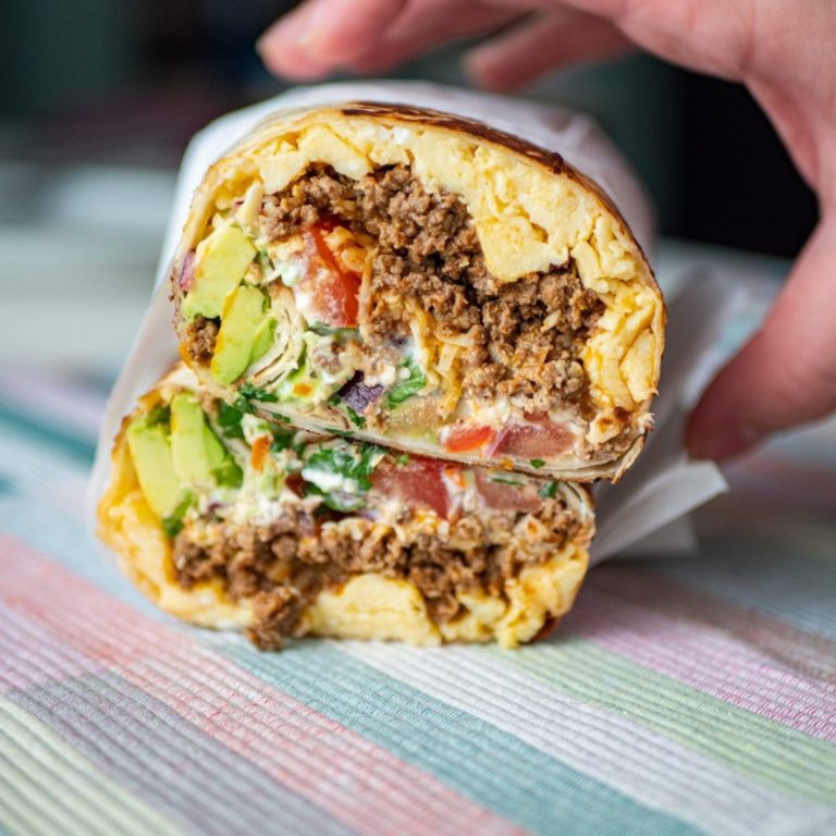 Breakfast burrito - DUMPLINGS & MORE