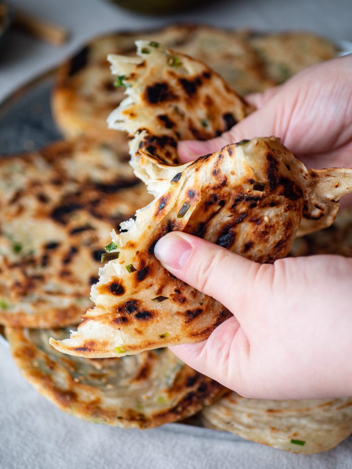 Shou zhua bing (手抓饼) - DUMPLINGS & MORE