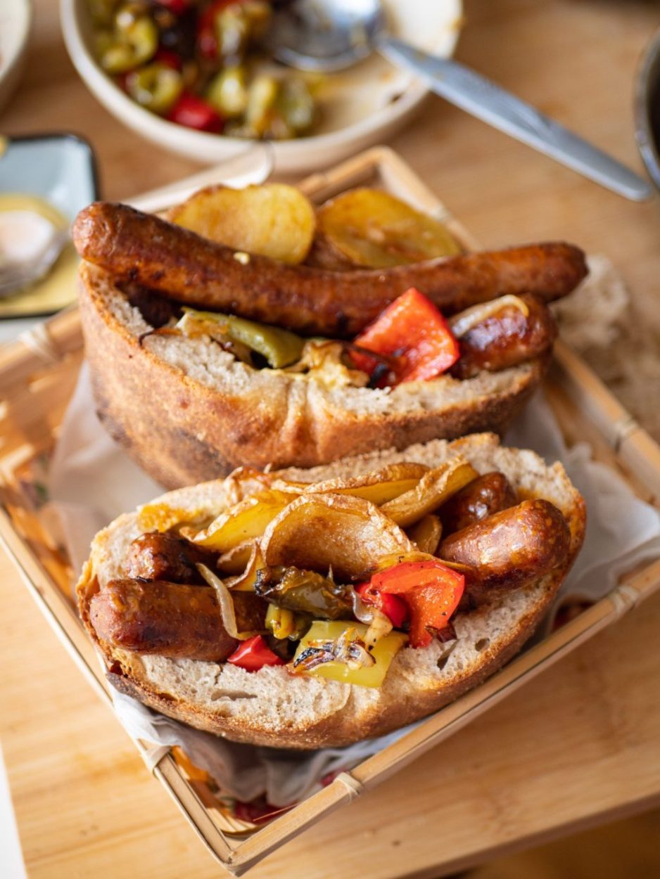 Italian hot dog - DUMPLINGS & MORE