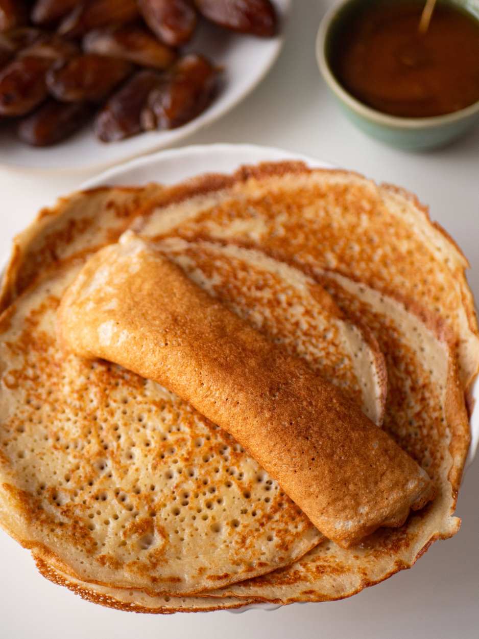 Chebab, le pancake emirati au safran - DUMPLINGS & MORE